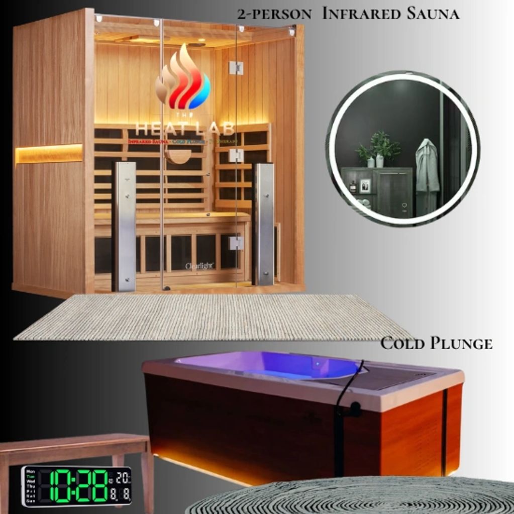 Heat Lab Studio: Infrared Sauna & Cold Plunge. Prince Frederick, Maryland